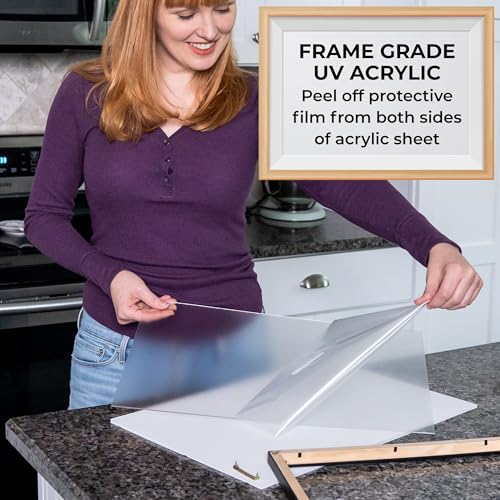 36x8 Frame Black & Silver Solid Wood Picture Frame Width 0.75 Inches | Interior Frame Depth 0.75 Inches | Calvin Contemporary Photo Frame Complete with UV Acrylic, Foam Board Backing & Hanging