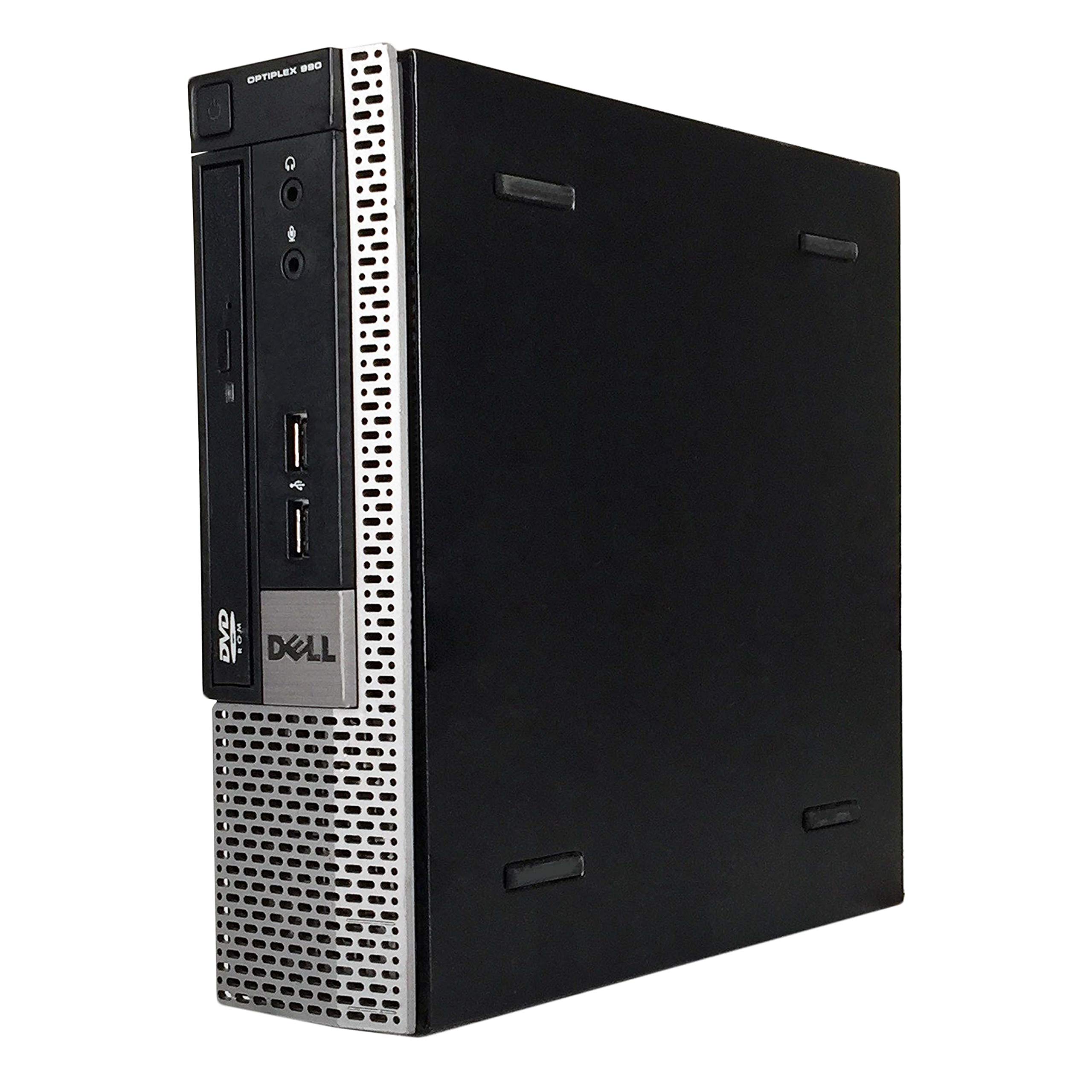 Dell Optiplex 990 Ultra Small Form Factor Desktop PC, Intel Quad Core i7-2600S up to 3.8GHz, 16G DDR3, 512G SSD, WiFi, BT 4.0, Windows 10 64-Multi-Language Support English/Spanish/French (Renewed)
