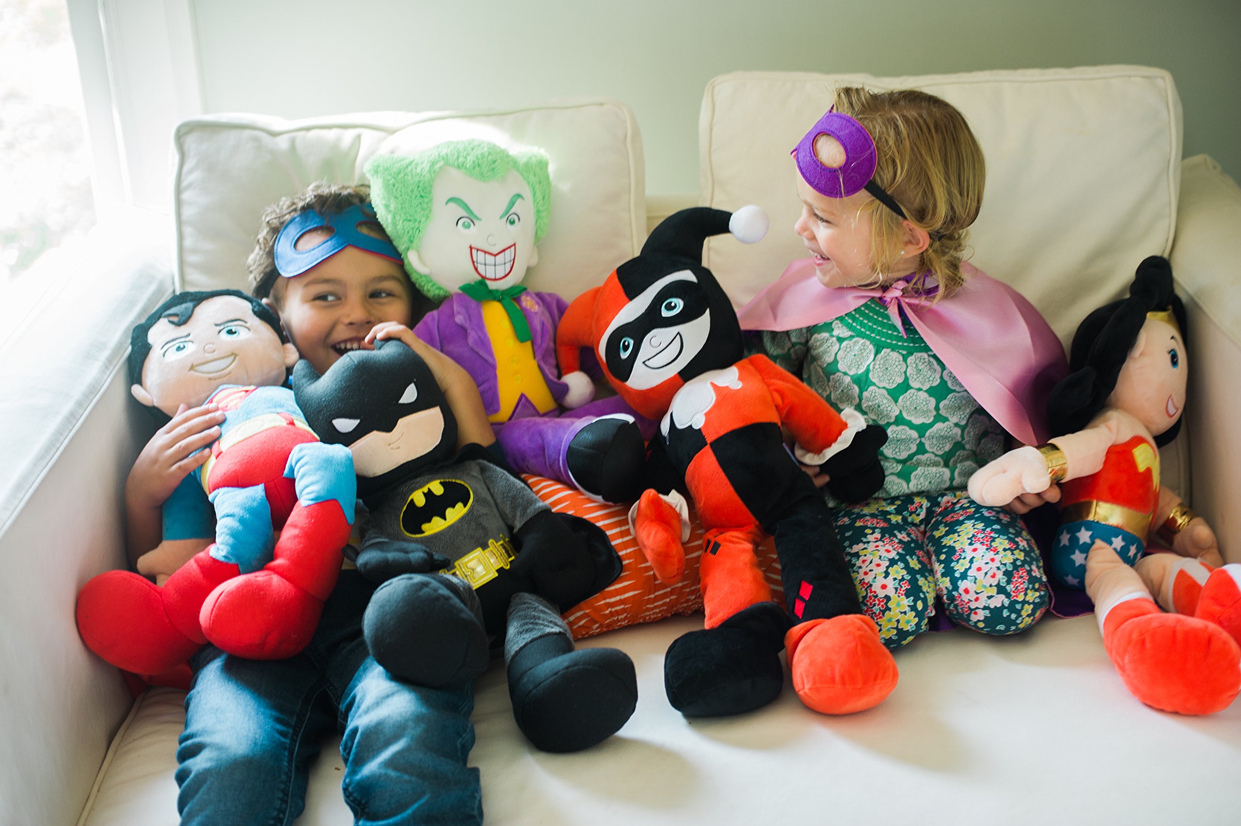 Animal Adventure | DC Comics Justice League | Wonder Woman.| 21" Collectible Plush, Blue/Red/Gold, Original - 21" (52687)