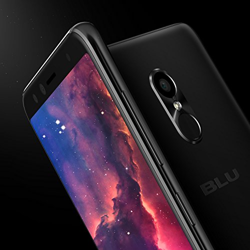 BLU Pure View -32GB +3GB RAM, 5.7β HD+ 18:9 Display Smartphone with Dual Front Selfie Cameras -Black