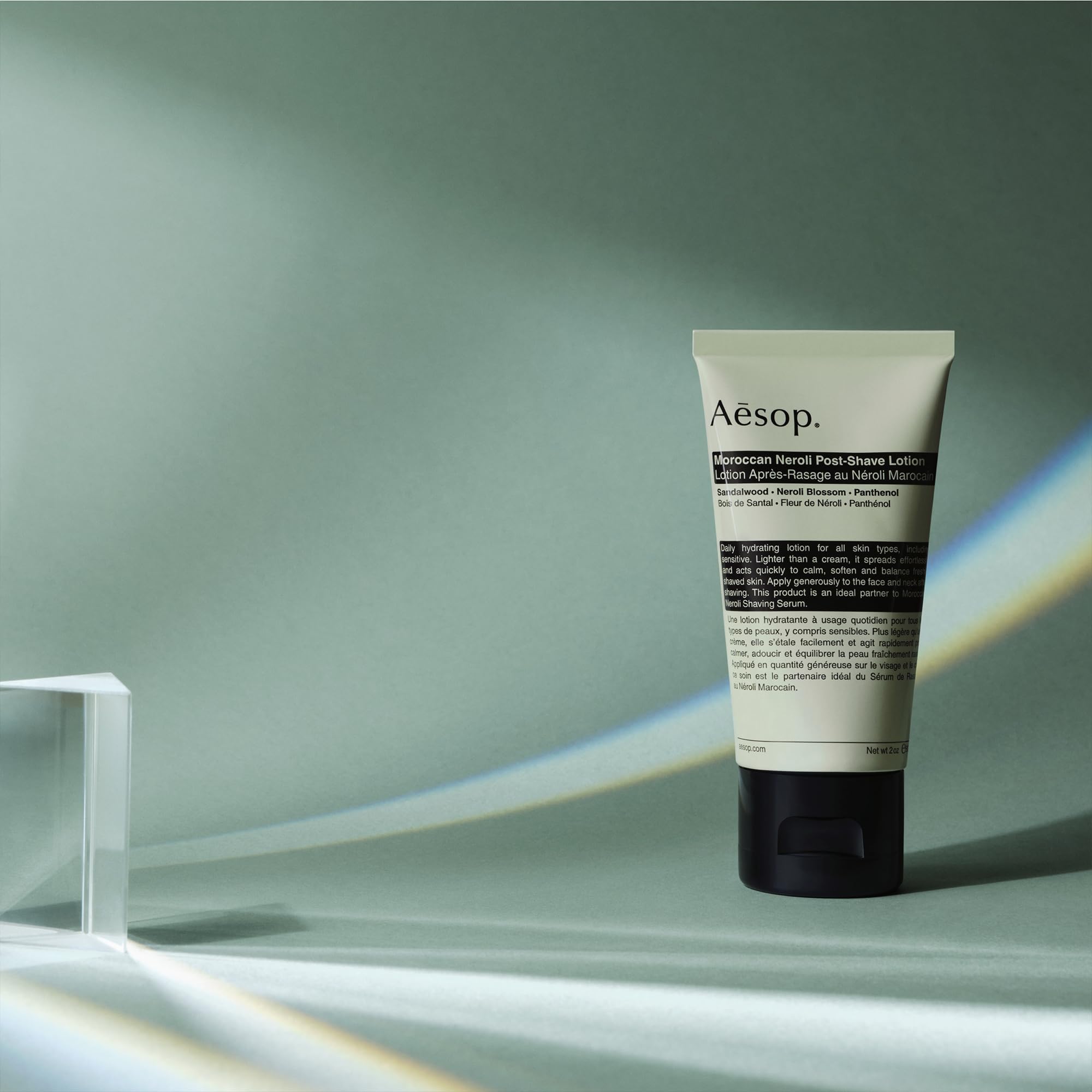 Aesop Moroccan Neroli Post-Shave Lotion | Unisex Post-Shave Irritation and Aggravation | Hydrator Boosted with Botanical Oils | 2.0 oz