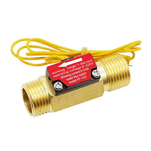 2pcs High Performances DN15 Meter Water Meter 1.5-30L/min Water Liquid Flowmeter Stainless Steel