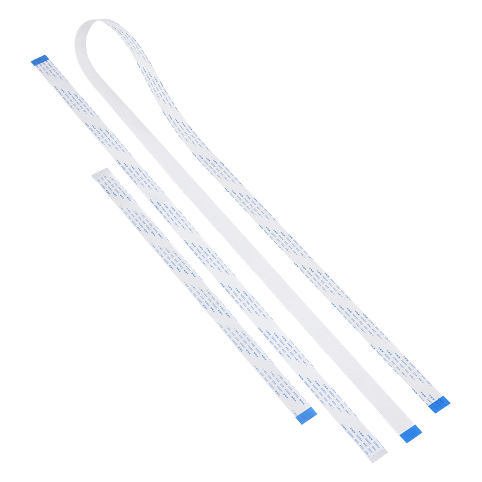 3pcs Set 15 Pin 30cm 50cm 100cm FFC Ribbon Flexible Flat Cable for Raspberry Pi Module Camera Ribbon Cable for tft50 pi cam ffc Ribbon Parameters Pin Number is 15 pins 3 F