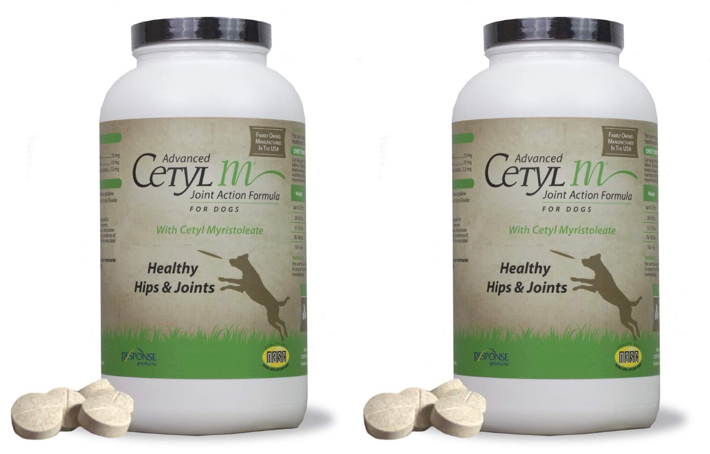 Advanced Cetyl M Tablets Joint Action Formula for Dogs (120 count)