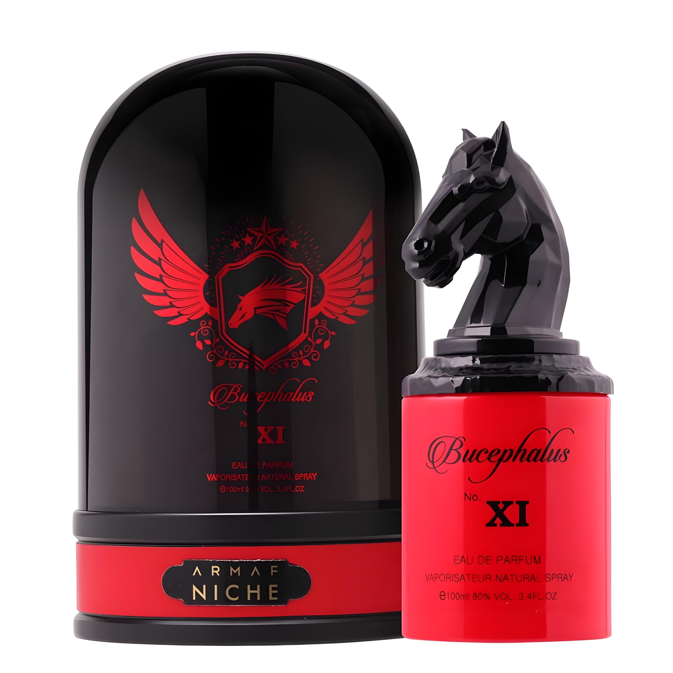 Armaf Bucephalus XI for Men Eau de Parfum Spray, 3.4 Ounce