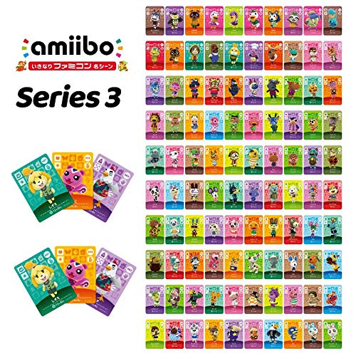 Animal Crossing Amiibo Card Set Work for Switch NS 3DS Games Series 1~4 Animals Crossing Magic Box Green