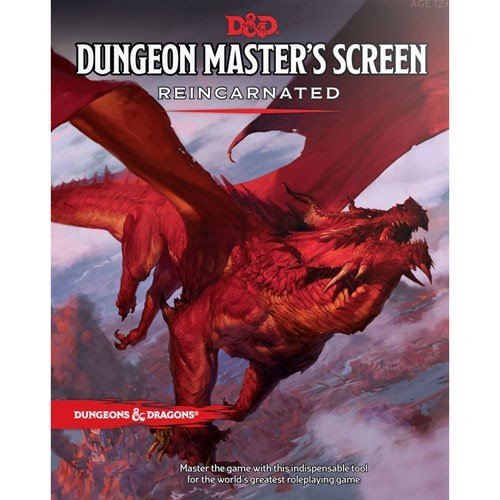 5th RPG - Dungeon Master's DM Screen - Reincarnated (Fifth Edition)