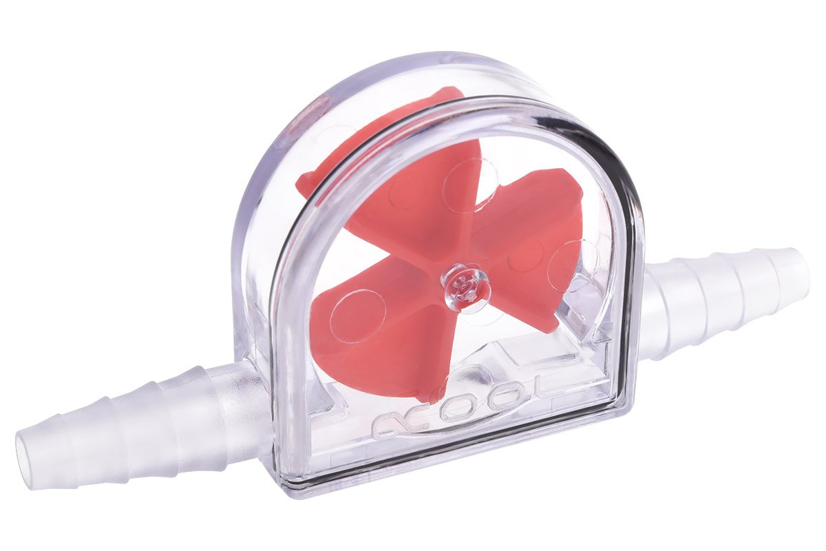 Alphacool 17357 Eisfluegel Flow Indicator red 6-11mm - Acryl Water Cooling Monitoring