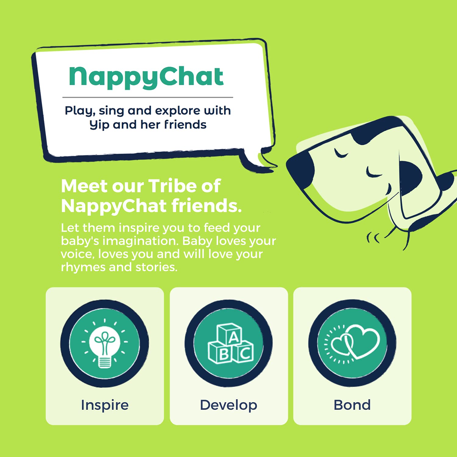 Mum & You Nappychat Premium Performance Eco Diaper Pants, Size 6 (18 diapers) Smart Tube Technology Leak Protection. 100% Recyclable. Hypoallergenic, Dermatologically-Tested. No Lotion, Perfume or Dye