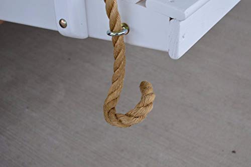 A&L Furniture 10' Rope Kit for Amish-Made Swings and Swing Beds, Fits Up to 10' Ceiling