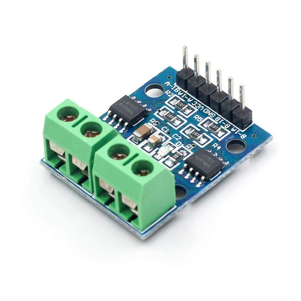 DAOKI 5PCS L9110S DC Stepper Motor Driver Controller Board 2.5-12V H-Bridge for Arduino with Dupont Cable Male to Female 30 PIN,28AWG Wire