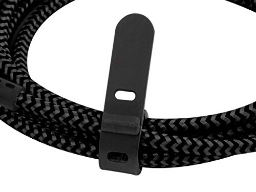 Monoprice USB C to USB C 2.0 Cable - 1.5 Feet - Black | Fast Charging, High Speed, Up to 3A/60W, Type C, Compatible with iPhone/iPad/MacBook/Samsung Galaxy and More - Wrap Series- Pack of 1