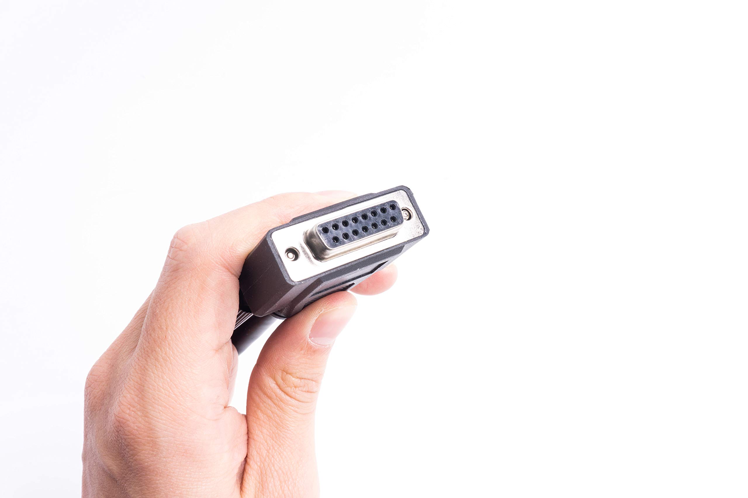 Arteckin DB15 to J1939 Cable DB15 Female to J1939 Female 9pin Extension Cable for Truck ELD Cable