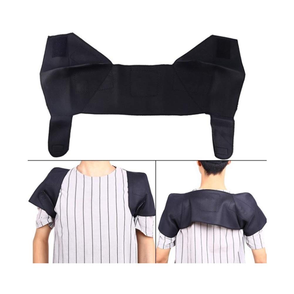 1pcs Heating Pad Self-Heating Shoulder Pad Shoulder Wrap Heating Pad Shoulder Support Strap Heated Shoulder Neck Pad Heated Shoulder Wrap Breathable Shoulder Cover