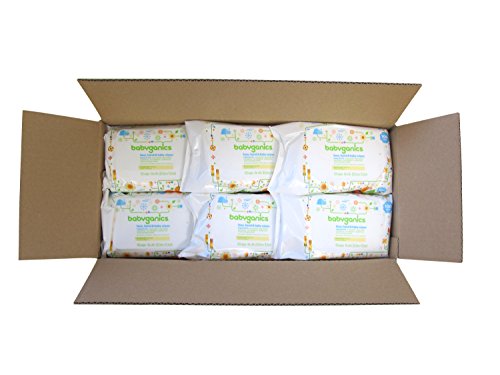 Babyganics Face, Hand & Baby Wipes, Fragrance Free, 1800 ct, Packaging May Vary