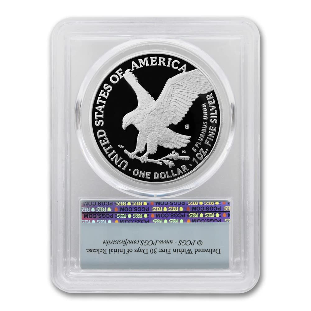 2022 S 1 oz Proof American Silver Eagle Coin PR-70 Deep Cameo (First Strike - Limited Edition Proof Set) $1 PCGS PR70DCAM