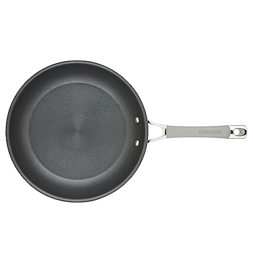 Circulon 84564 Elementum Hard Anodized Nonstick Cookware Set / Pots and Pans Set - 10 Piece, Gray