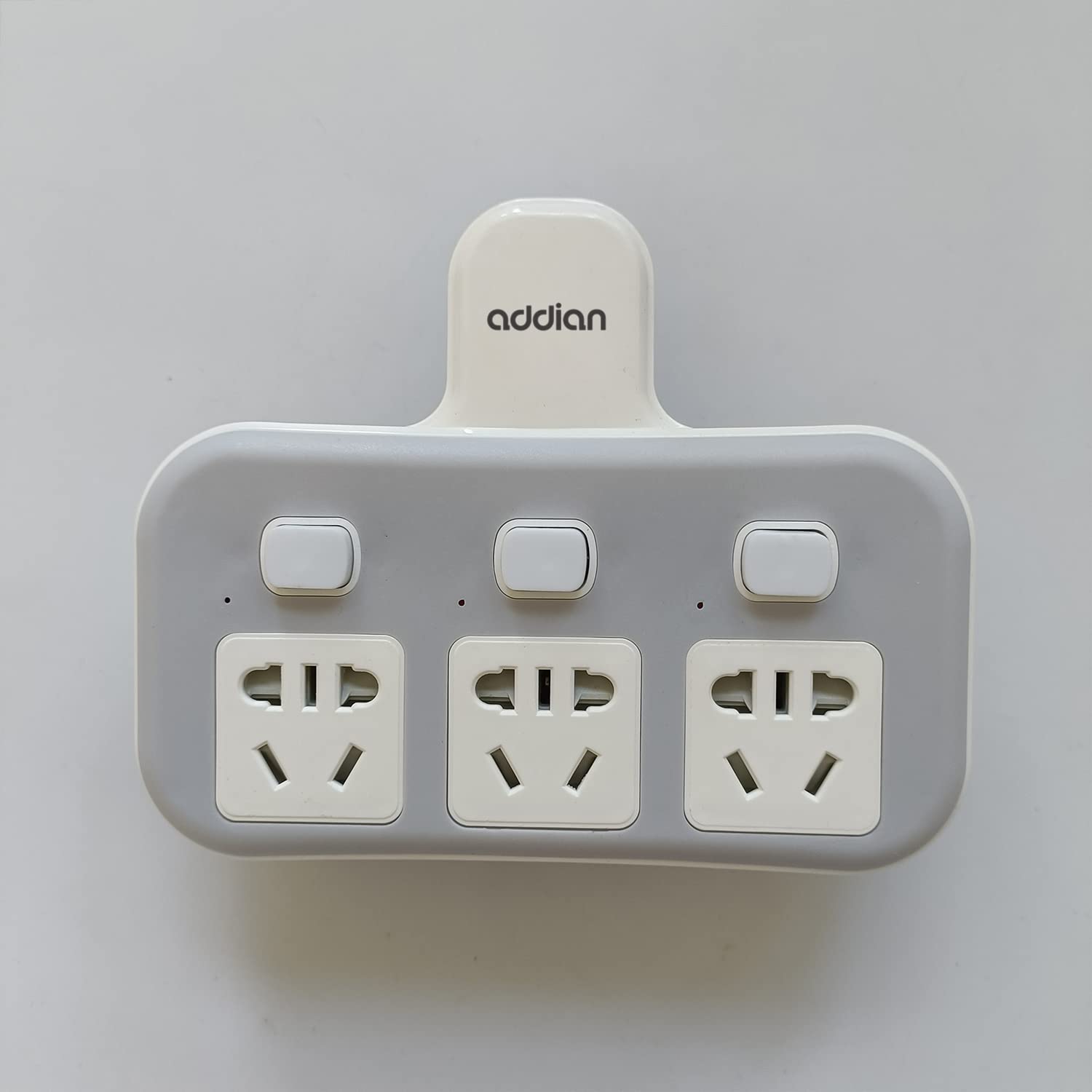 addian- Electrical sockets,Multi-switch row plug charging USB small plug row travel portable smart socket new plug board student female