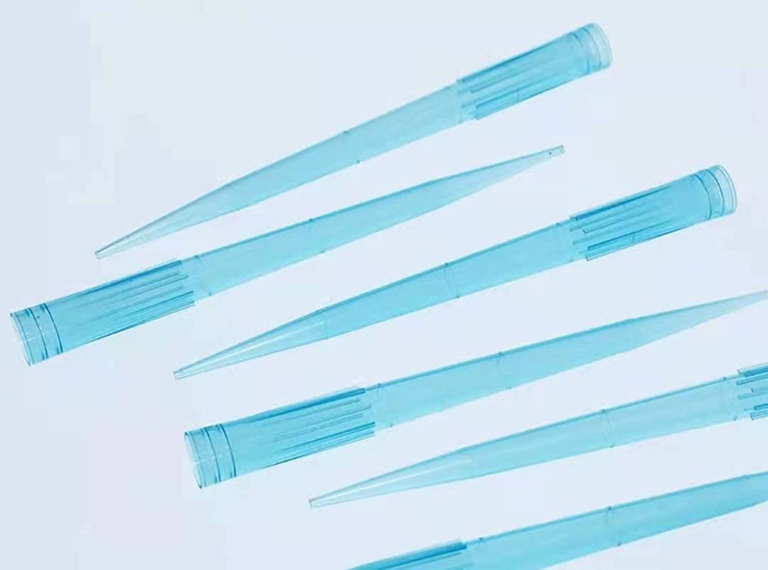 TYQILIN 1000uL Pipette Tips 1000 PCS per Bag Blue Laboratory Universal Plastic Liquid Pipette Pipettor Tips