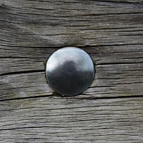 ASMC Industrial 1/4-20 x 2-1/2" Coarse Thread Grade 5 Carriage Bolt - Medium Carbon Steel for Heavy-Duty Fastening - Corrosion-Resistant Black Oxide Finish, Pack of 50