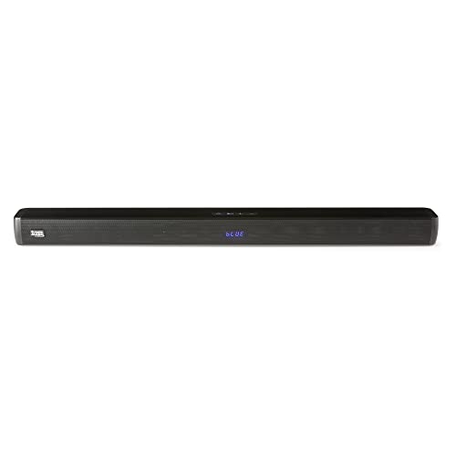 Acoustic Audio by Goldwood 2.1 Channel Sound Bar for TV with Built in Subwoofer, 36 Inch Surround System, HDMI, ARC, and Bluetooth, Black