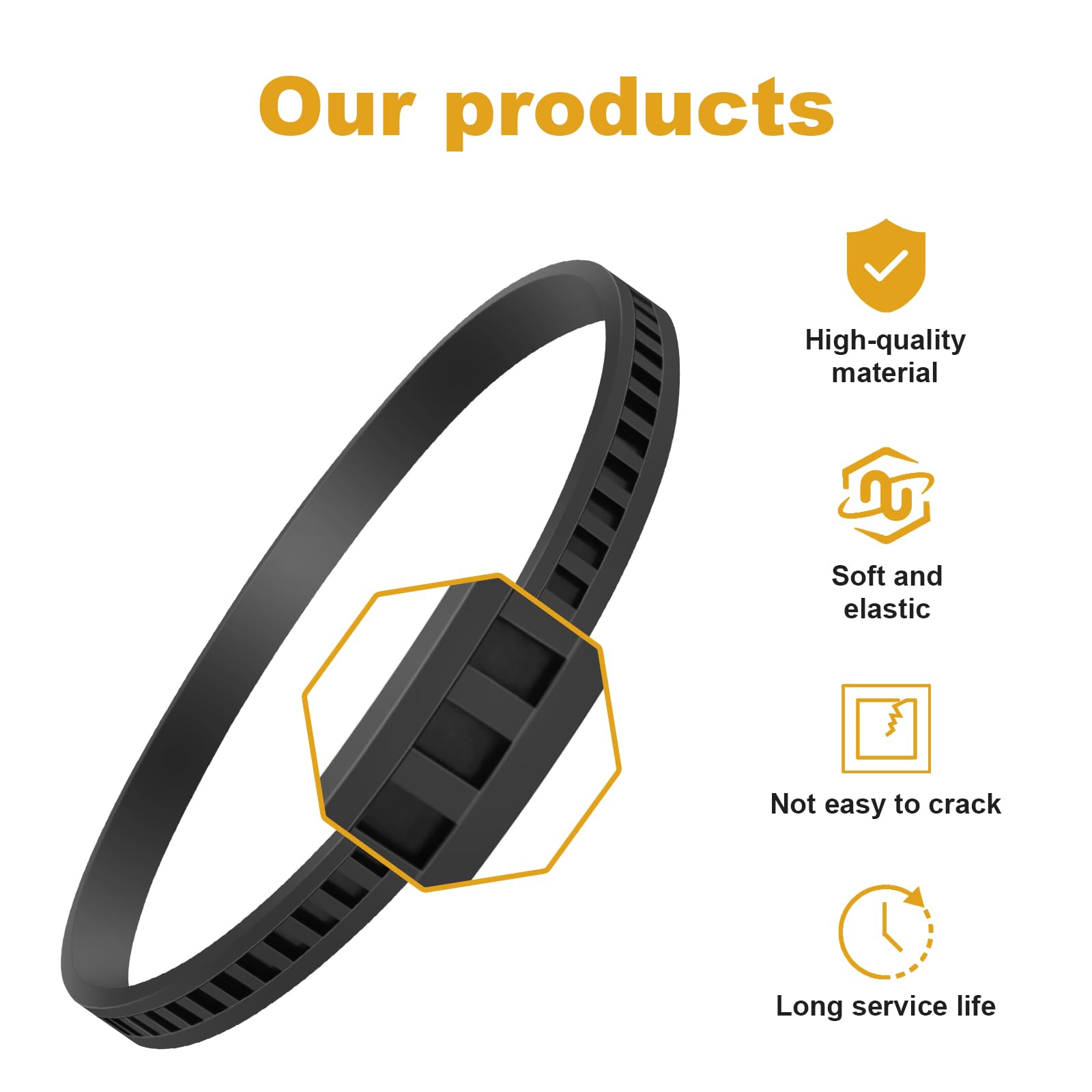 2 Pack 650721-00 Bandsaw Rubber Tires Replacement for Dewalt Portable Band Saw Replacement Parts DWM120 A02807 DCS374 DW328K 3129K 725 726 736 7724 9725 D28770 D28770K