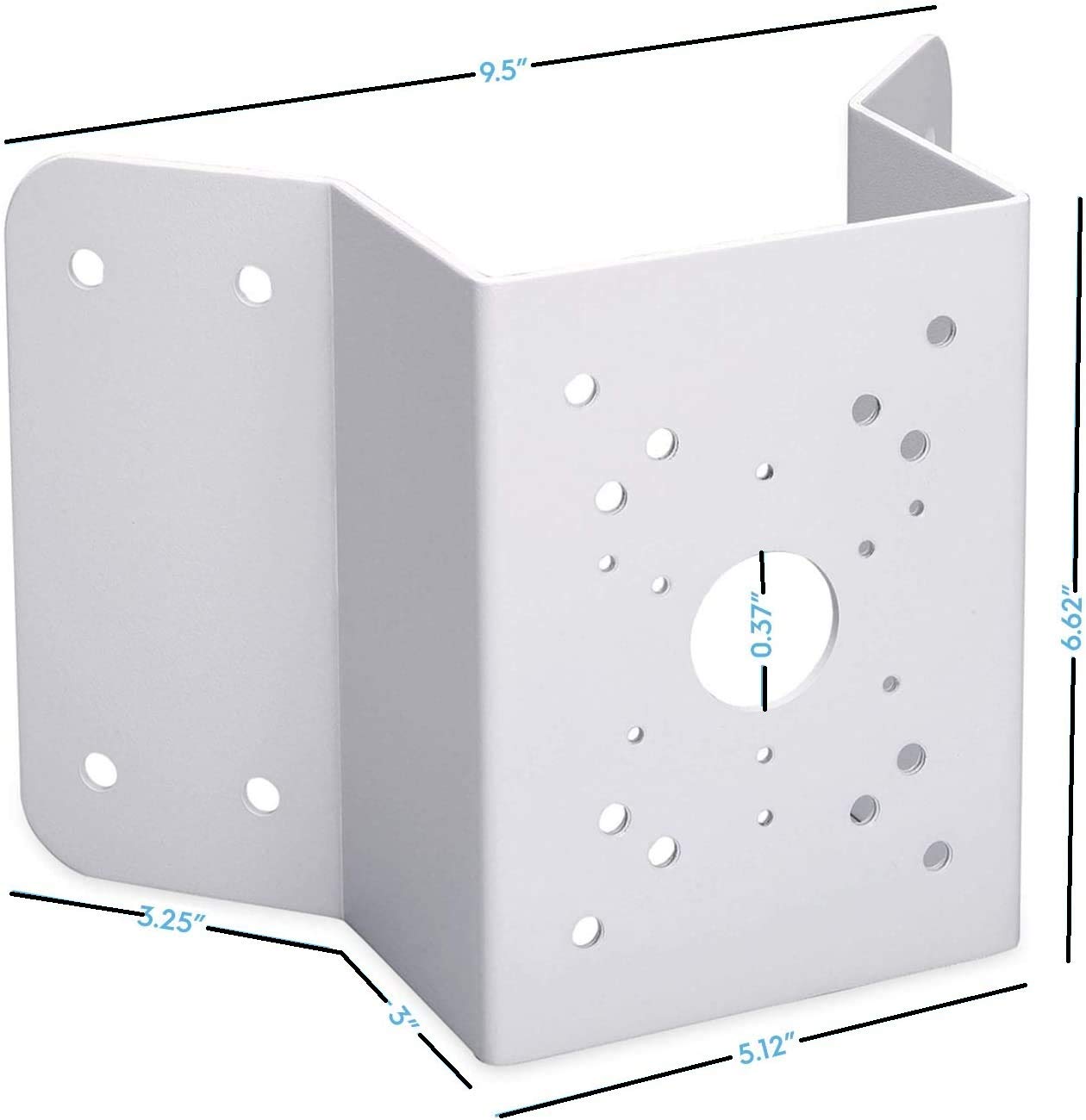 DH-PFA151 Aluminum Alloy Corner Mount Bracket PFA151 CornerMounting Brackets for Dahua Bullet and PTZ Cameras Compatible w/ AMCPFA134 AMCPFA136 AMCPFA13A AMCPFA120 IP2M-850EB IP2M-853EW IP2M-858W IP4