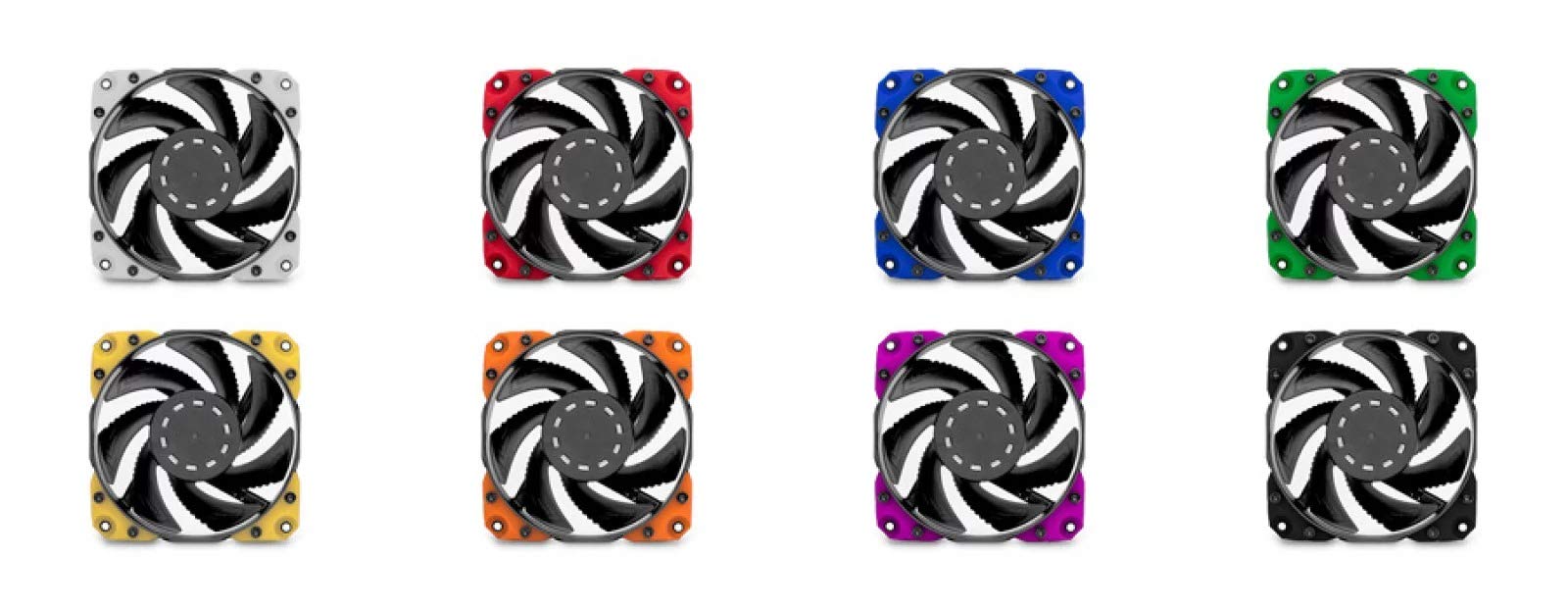 EK Water Blocks EK-Vardar X3M 120mm (500-2200 RPM) Fan - White