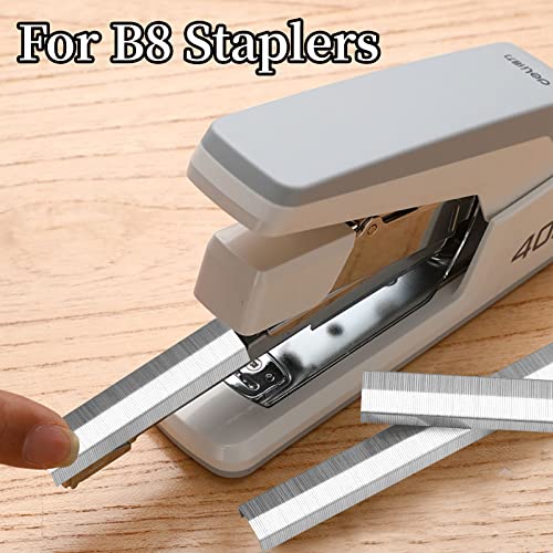 30000 Pieces B8 Crown Staples Standard Staples Heavy Duty Staples 1/4 Inch Leg Length for B8 Staplers Home School Office