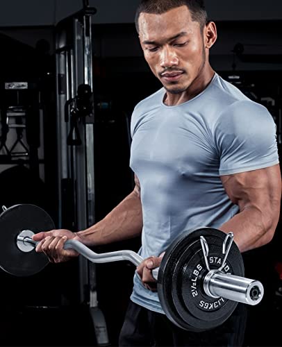 AboveGenius Cast Iron 2-Inch Olympic Plate Weight Set for Strength Training, Weightlifting and Crossfit in Home & Gym