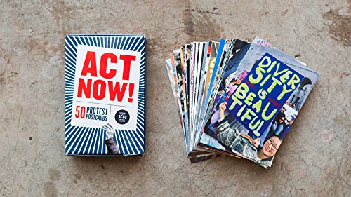 Act Now! 50 Protest Postcards (Political Postcards, Empowering Activist Stationery Gift)