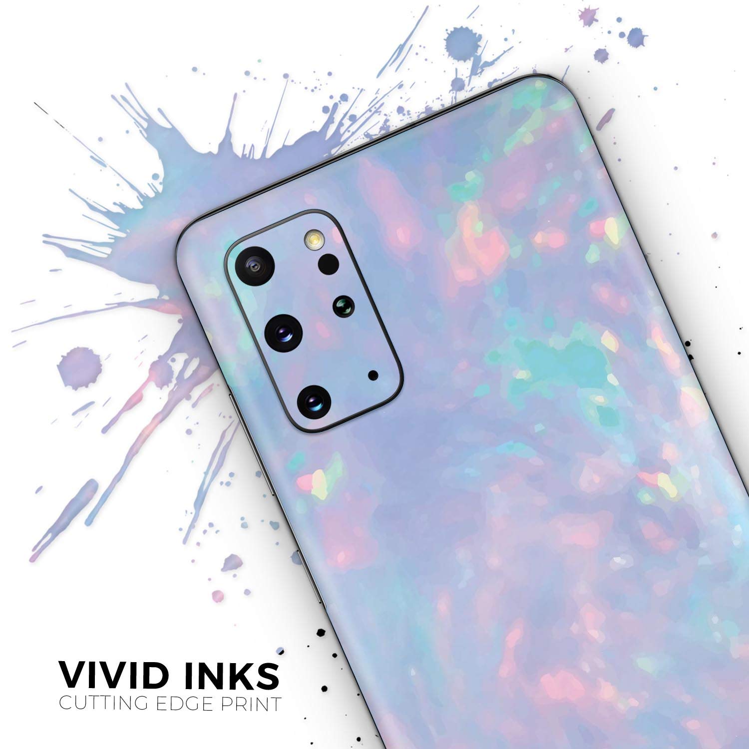 Design Skinz Blurry Opal Gemstone Skin Decal Vinyl Full-Body Wrap Kit Compatible with Samsung Galaxy Note 9