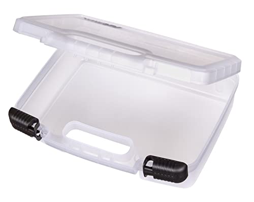 ArtBin Quick View Deep Base Carrying Case12inX3.25inX9.875in Translucent