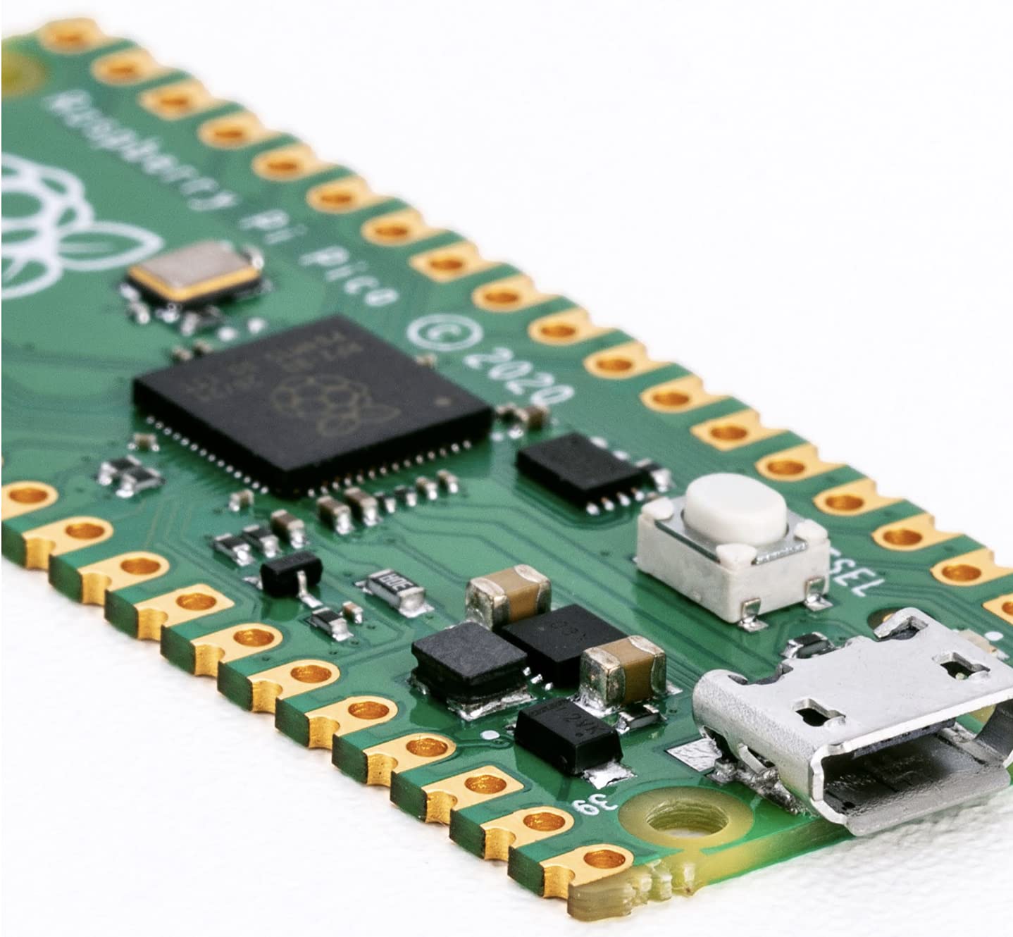 Generic Raspberry Pi Pico RP2040 Microcontroller - 2 Pack