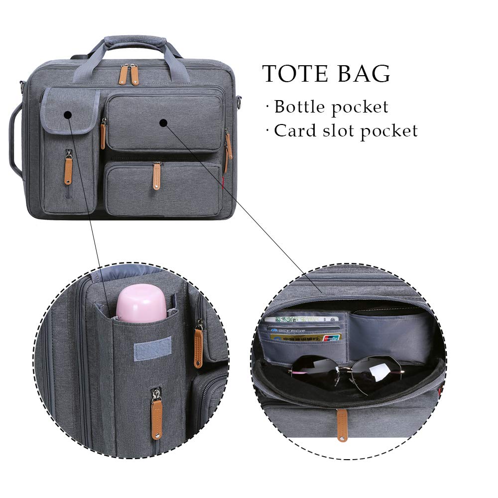 MOMIGO Baby Diaper Backpack - Large Capacity Waterproof Nappy Bag with Insulated Pockets and 14-inch Laptop Compartment, Large Daypack Business Weekender Luggage Backpack for Momm Dad (Black)