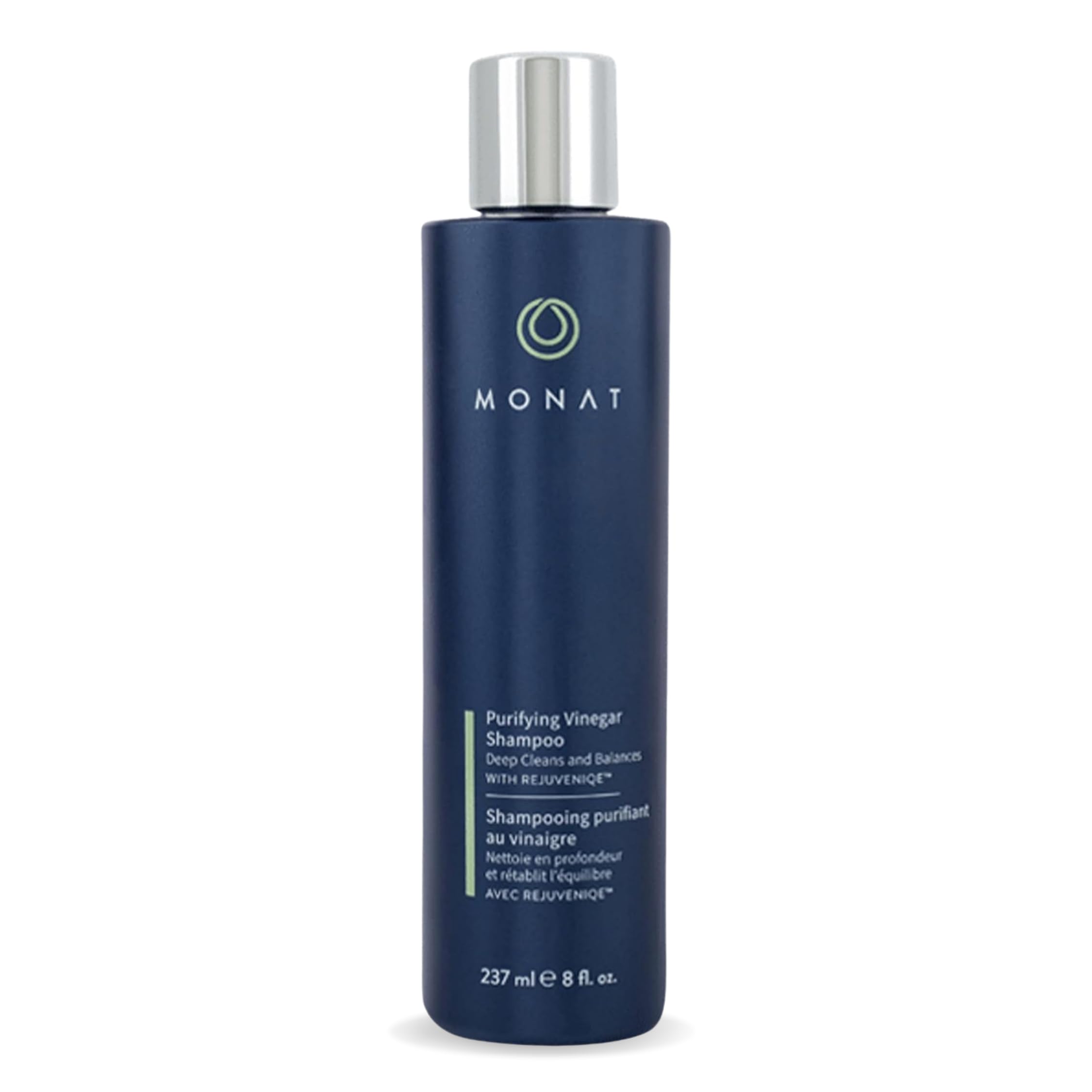 MONAT Purifying Vinegar Shampoo - Gentle High-Performance Apple Cider Vinegar Shampoo & Potent AHA Natural Shampoo Deeply Cleanses, Purifies & Hydrates Hair - Net Wt. 237 ml / 8 fl. oz.