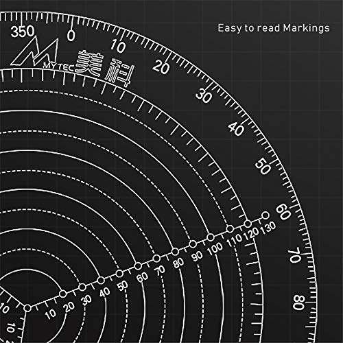 300mm /11.8inch Round Center Finder Compass for Wood Turners Lathe Work Clear Acrylic Drawing Circles Diameter