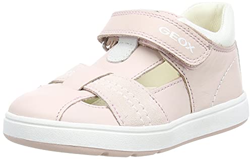 Geox Baby Girl's Biglia 8 (Infant/Toddler) Light Rose/White 21 (US 5.5 Toddler) M