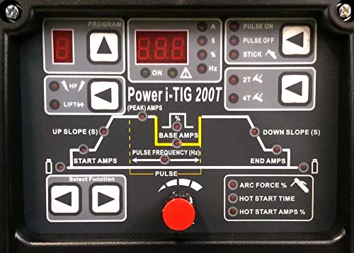 2021 Poweri-TIG 200T Digital DC TIG/Stick Welder LOW 2 Amp Start, Dual Voltage 110v/220v