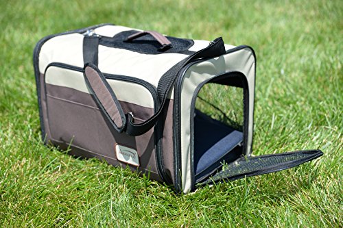 Armarkat PC102R Beige & Chocolate Pet Carrier
