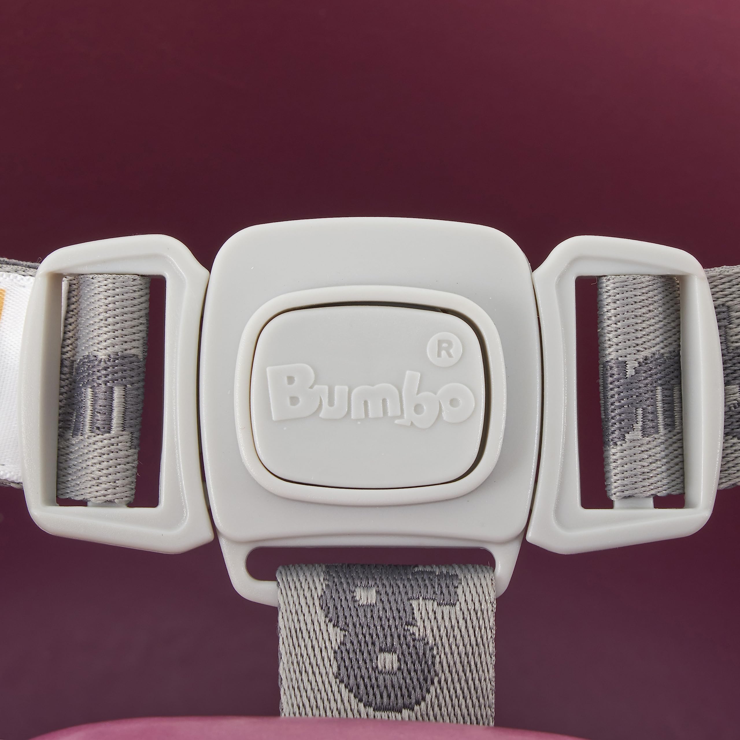 Bumbo B10013 Baby Infant Soft Foam Comfortable Wide Floor Seat with 3 Point Adjustable Harness, Grape Purple