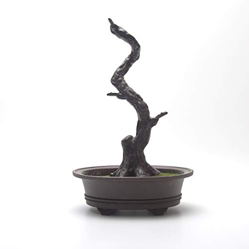 Artificial Bonsai Tree, Simulation Pine Tree Potted Plant, Office DIY Decorative Bonsai, Fake Green Plant Decoration Artificial Plants, for Desktop Display, Zen Garden Décor