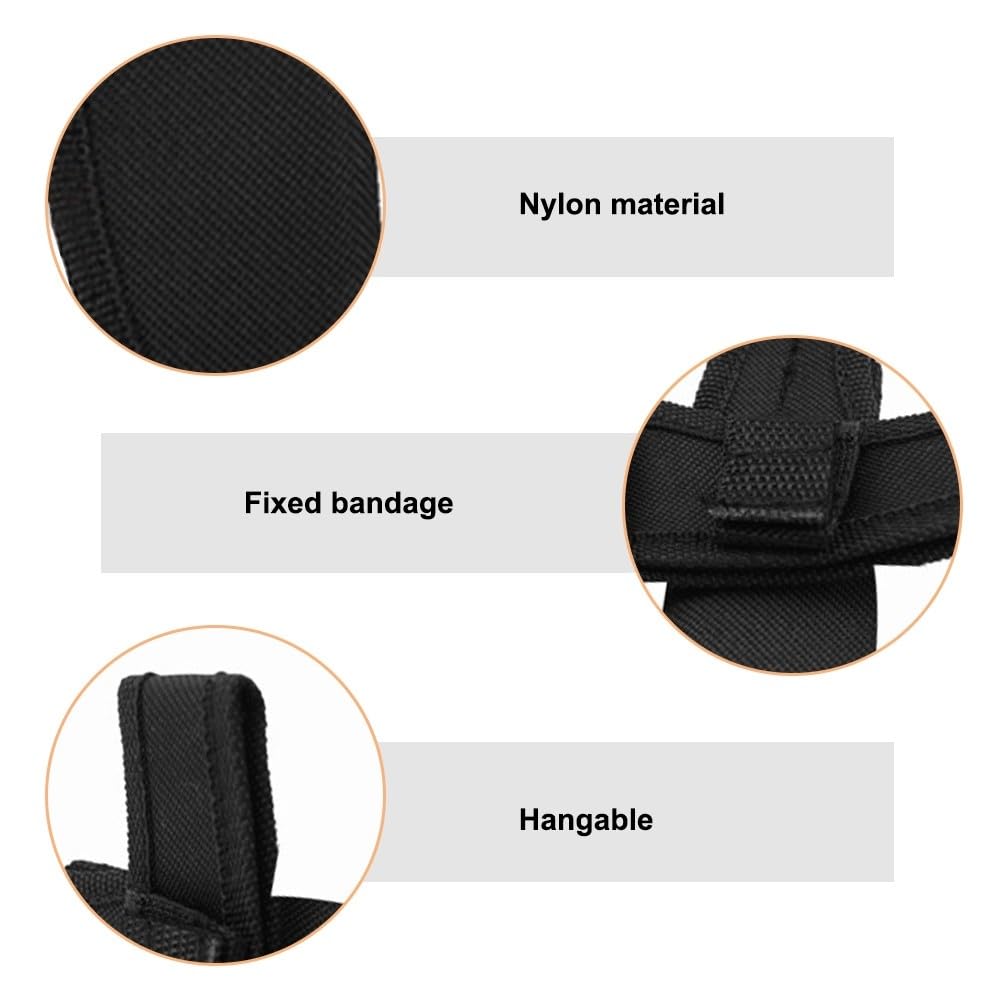 3PCS Straight Knife Sleeve, Nylon Knife Sheath Wearproof Knife Holster with Fixed Loop for Outdoor Camping Travel(for 3.9'' Blade Knife )