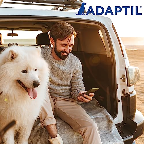 ADAPTIL Spray 60 mL β Calms & Comforts Dogs During Travel, Veterinary Visits and Stressful Events - The Original D.A.P. Dog Appeasing Pheromone Spray, 60ml - Packaging May Vary