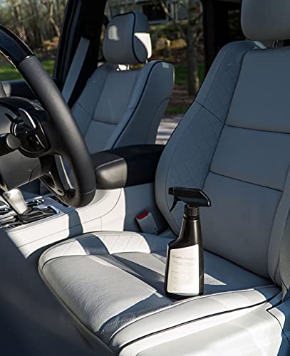Cadillac Select Leather Furniture Cleaner and Conditioner for Couch, Car Auto Interior Seats, Bags, Jackets, Large Leather Surfaces β Complete Care Spray