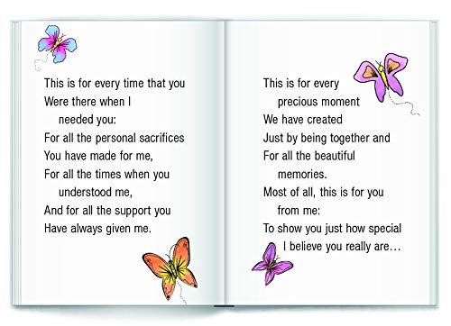 Blue Mountain Arts Little Keepsake Book "I Love You This Much" 4 x 3 in. Sentimental Pocket-Sized Gift Book—Perfect Anniversary, Valentine's Day, or “Just Because I Love You” Gift for Him or Her