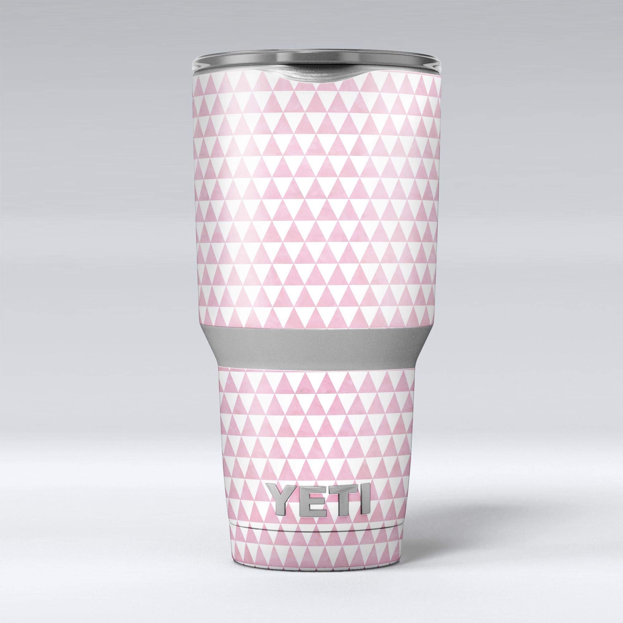 Design Skinz The Micro Pink Polka Dots - Skin Decal Vinyl Wrap Kit Compatible with The Yeti Rambler Cooler Tumbler Cups