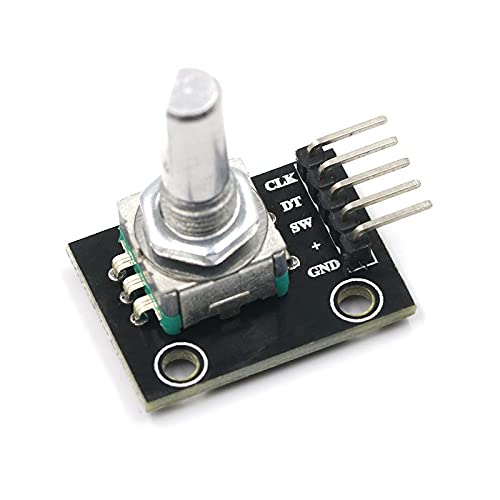 360 Degrees Rotary Encoder Module for Arduino Brick Sensor Switch Development Board KY-040 with Pins