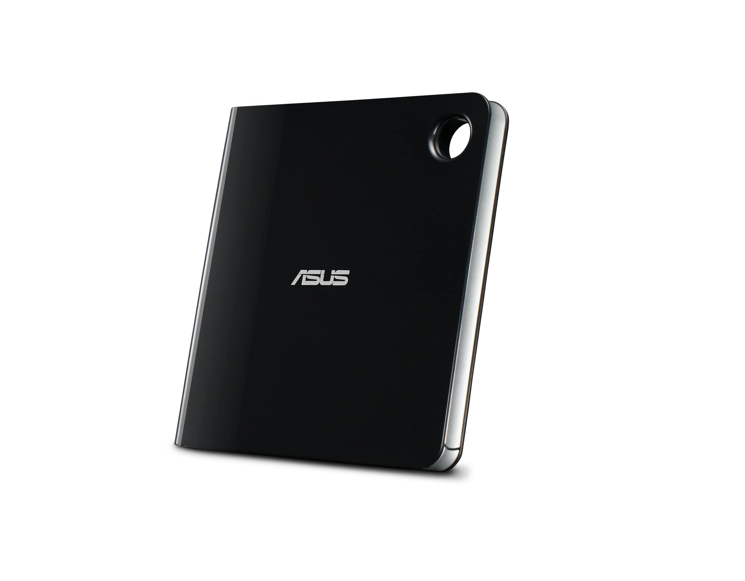 ASUS SBW-06D5H-U BDXL External Ultra Slim Blu-ray and MDisc Burner USB 3.1 USB-C 2 Cables Black