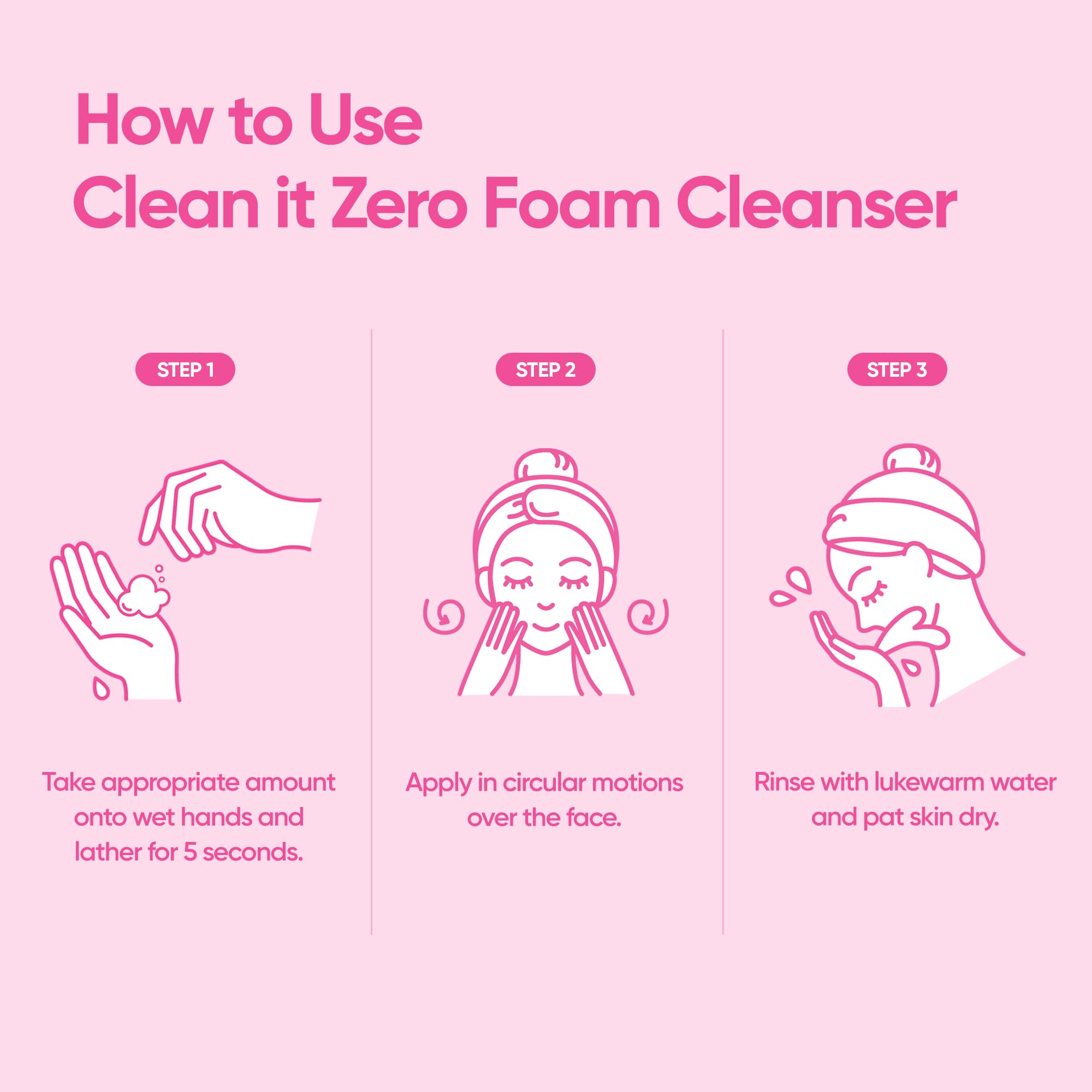 BANILA CO NEW Clean It Zero Foam Cleanser 150ml, all skin types, creamy foam cleanser with natural herbs